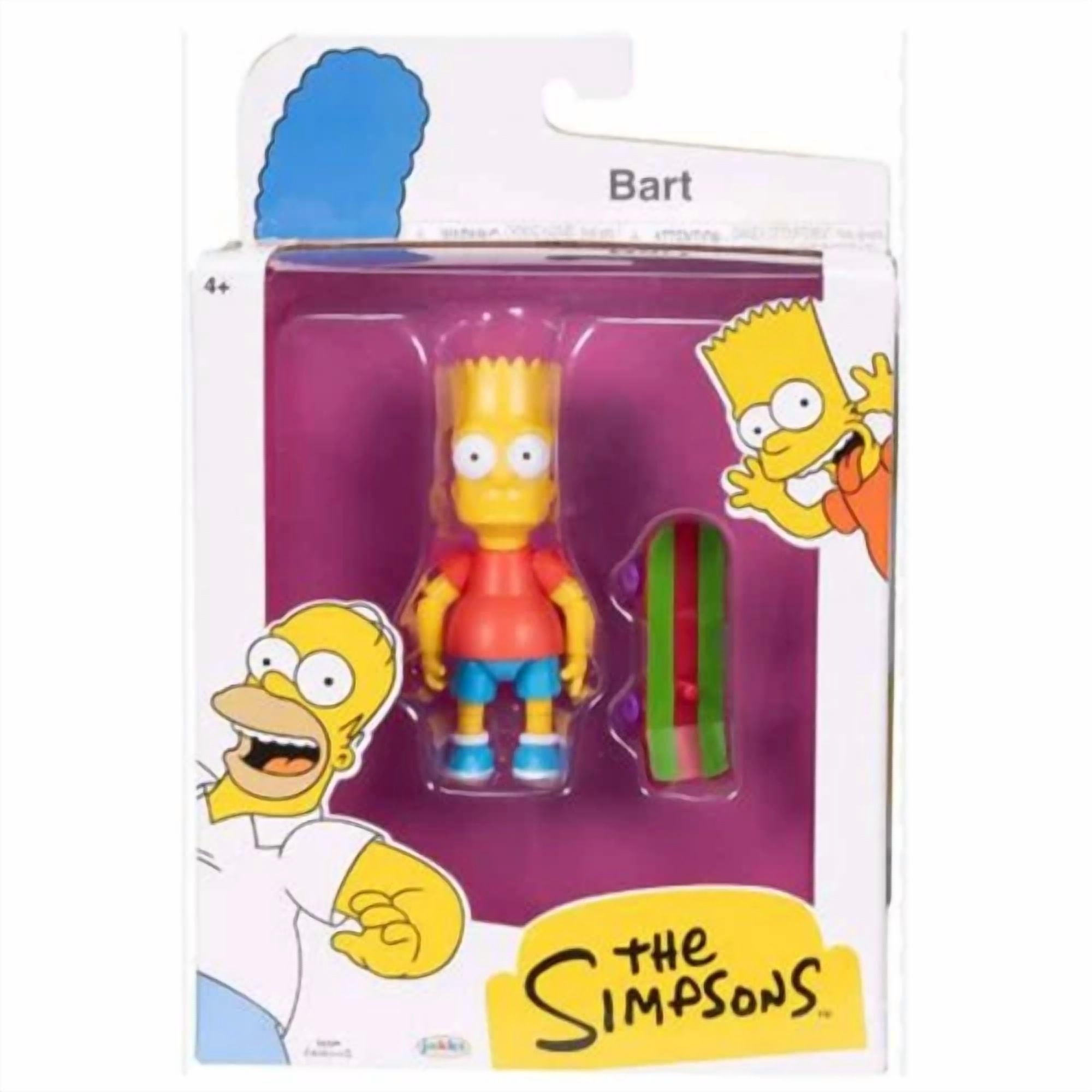 AB VINIL Jakks Pacific The Simpsons Bart Wave 1 Figure - Walmart.com
