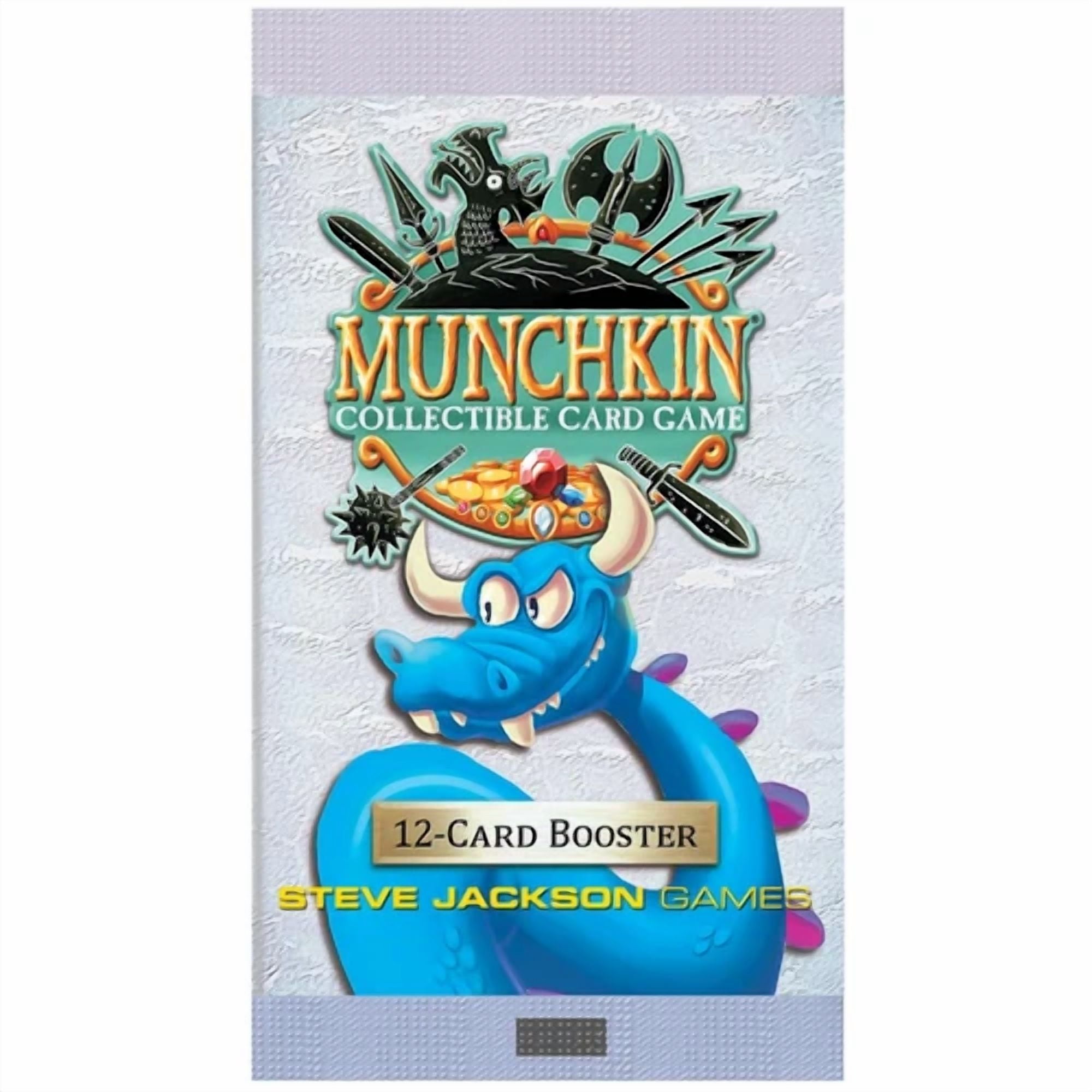 AB VINIL Munchkin Collectible Card Game Booster Pack 4 Booster Packs ...