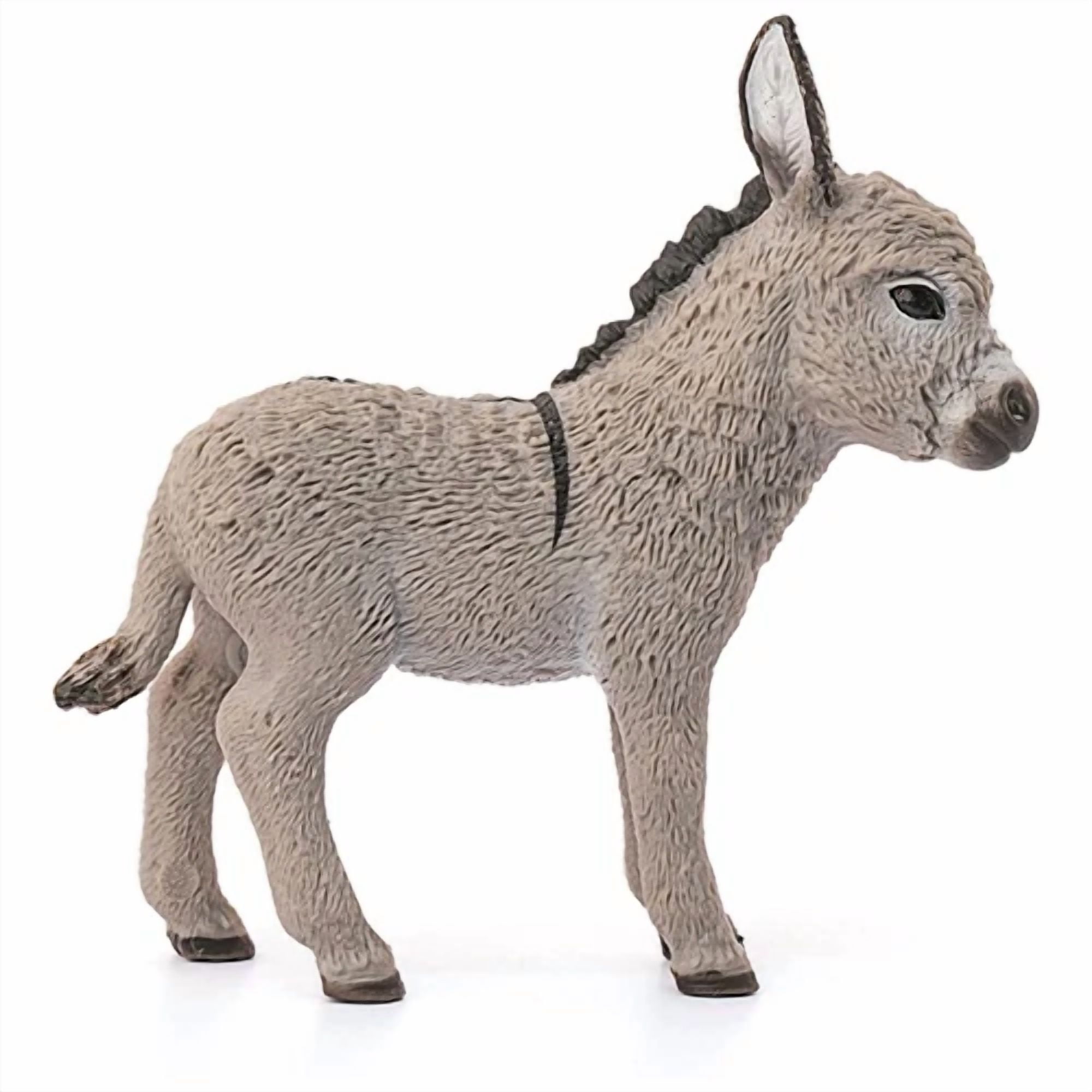 AB VINIL Schleich Donkey Foal Animal Figure Educational - Walmart.com