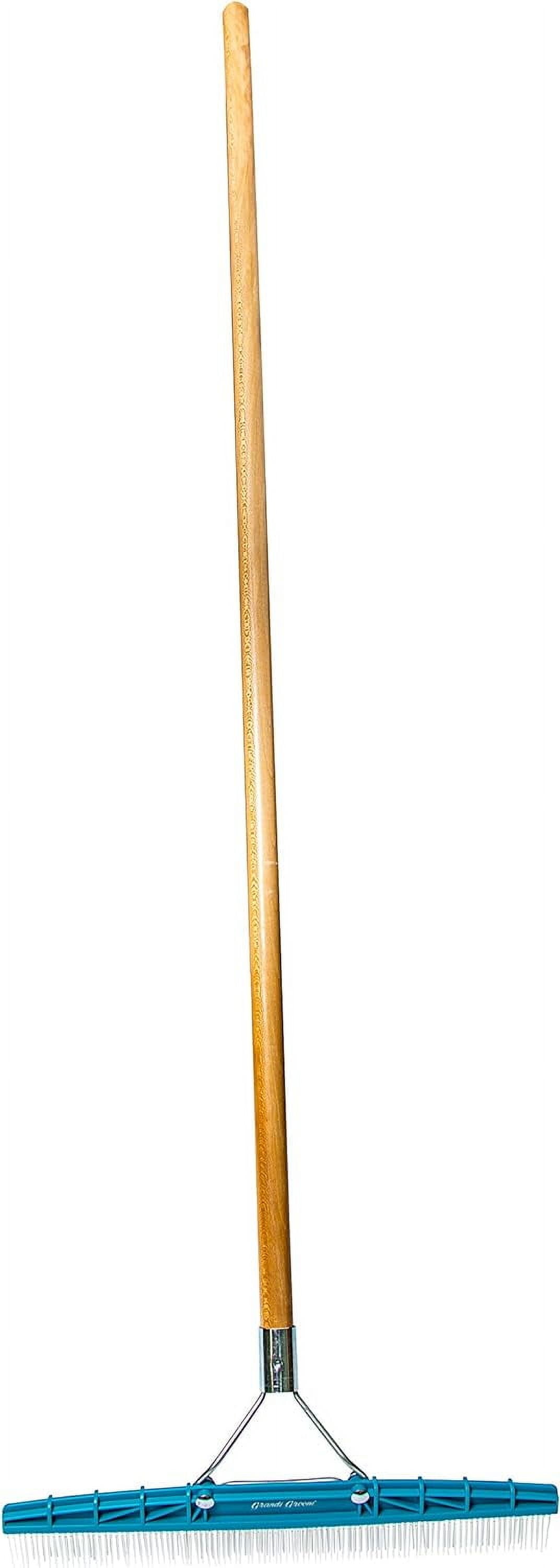 AB24 Carpet Rake, 18-Inch Head, 54-Inch Handle, Blue - Walmart.com