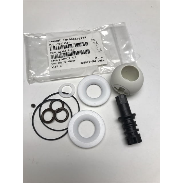 AB344-2-KIT TeeJet Repair Kit For 344B And 346B Ball Valves - Walmart.com