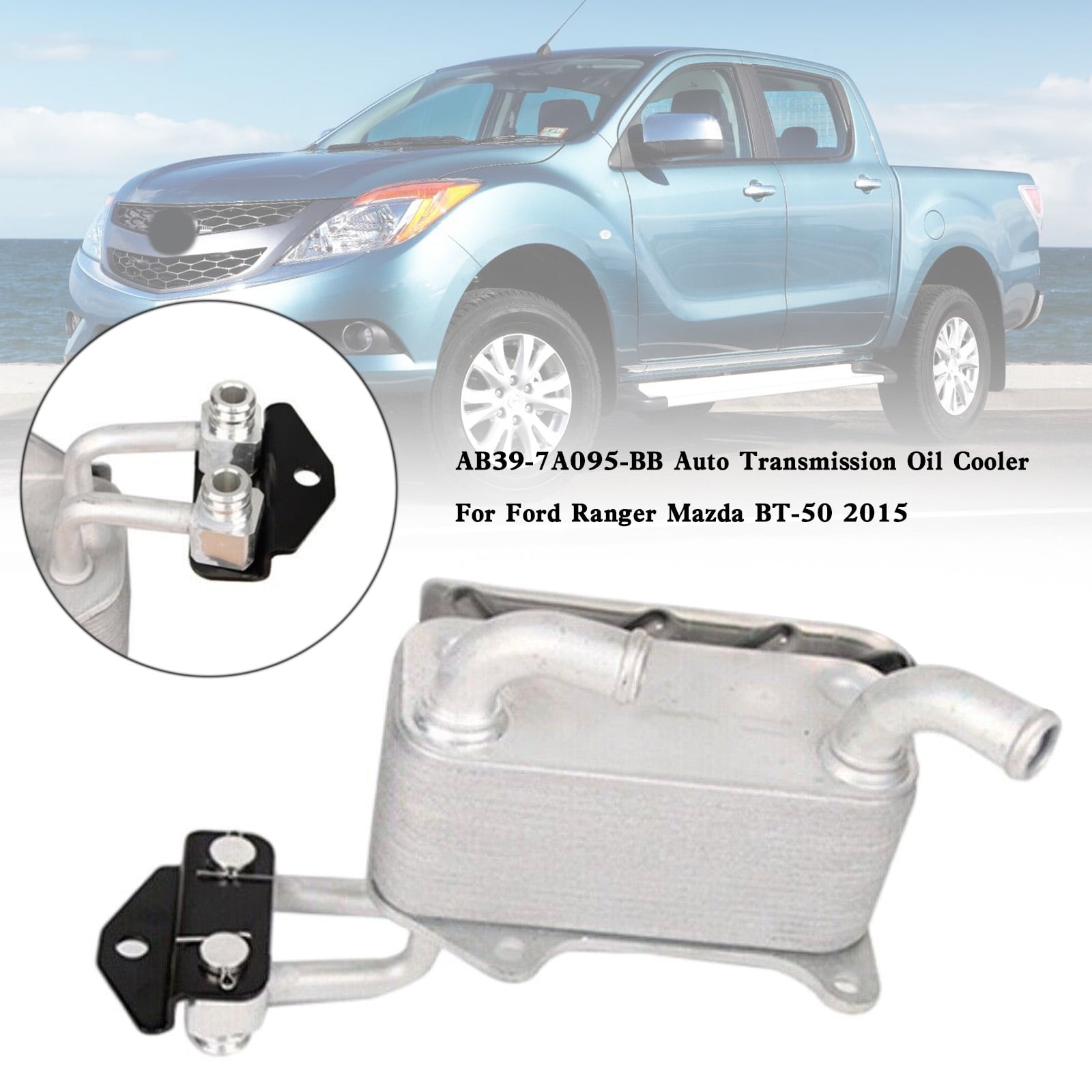 AB39-7A095-BB Auto Transmission Oil Cooler For Ford Ranger Mazda BT-50 ...