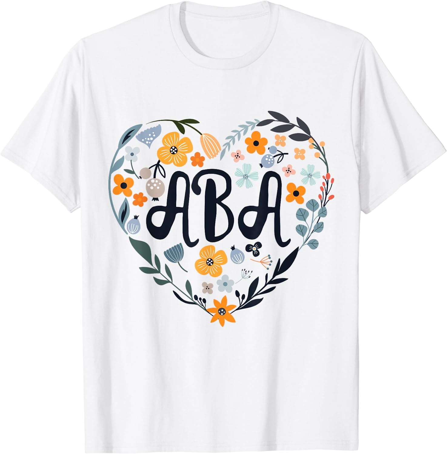 ABA Applied Behavior Analysis Sped Teacher 2024 Squad ABA T-Shirt ...