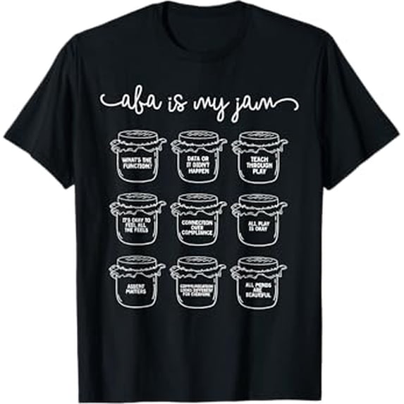 ABA Is My Jam Autism Awareness Behavior Analyst T-Shirt - Walmart.com