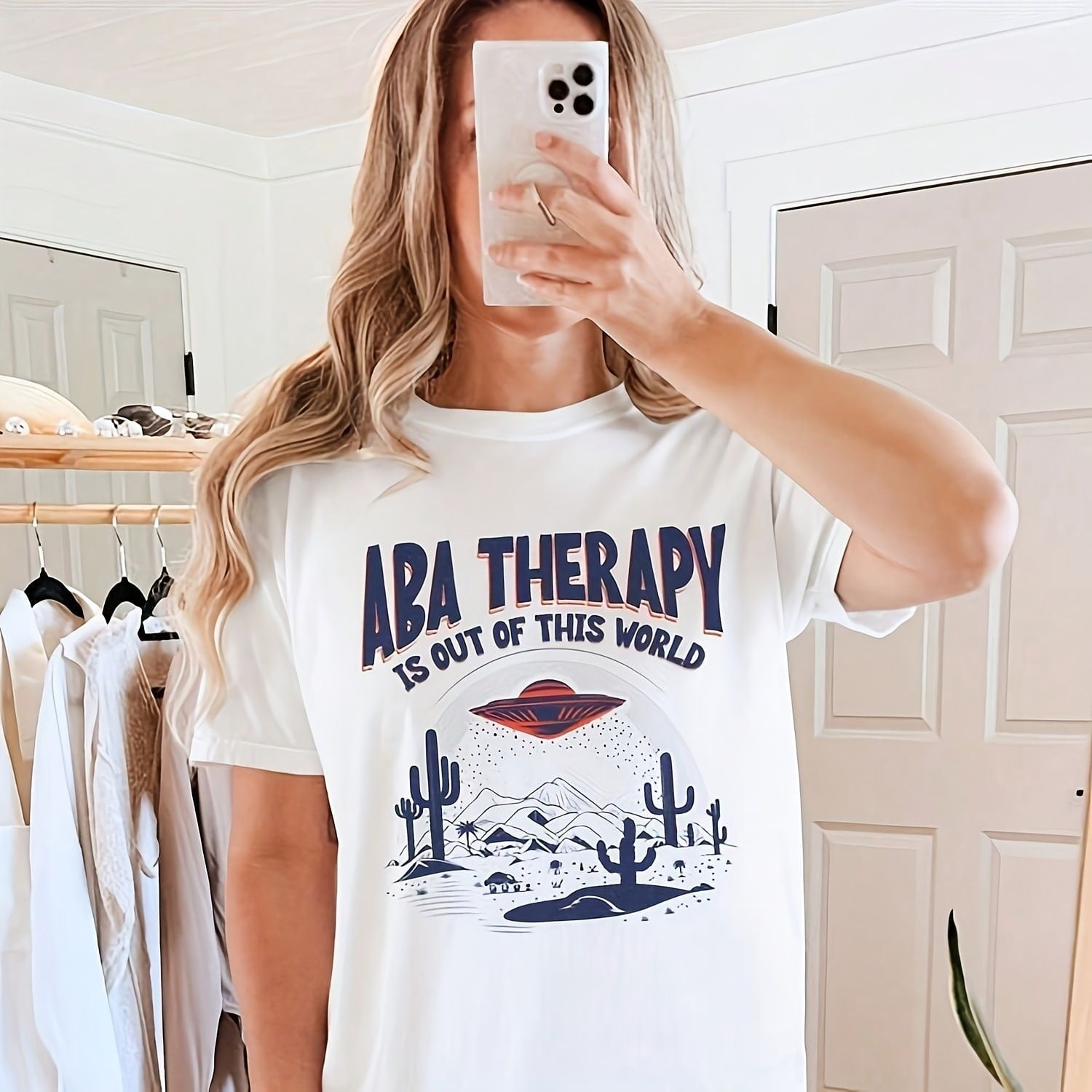 ABA Theraphirt, Therapist Alien , BCBA Ouit, Beoral t T-S1Hirt, RBT ...