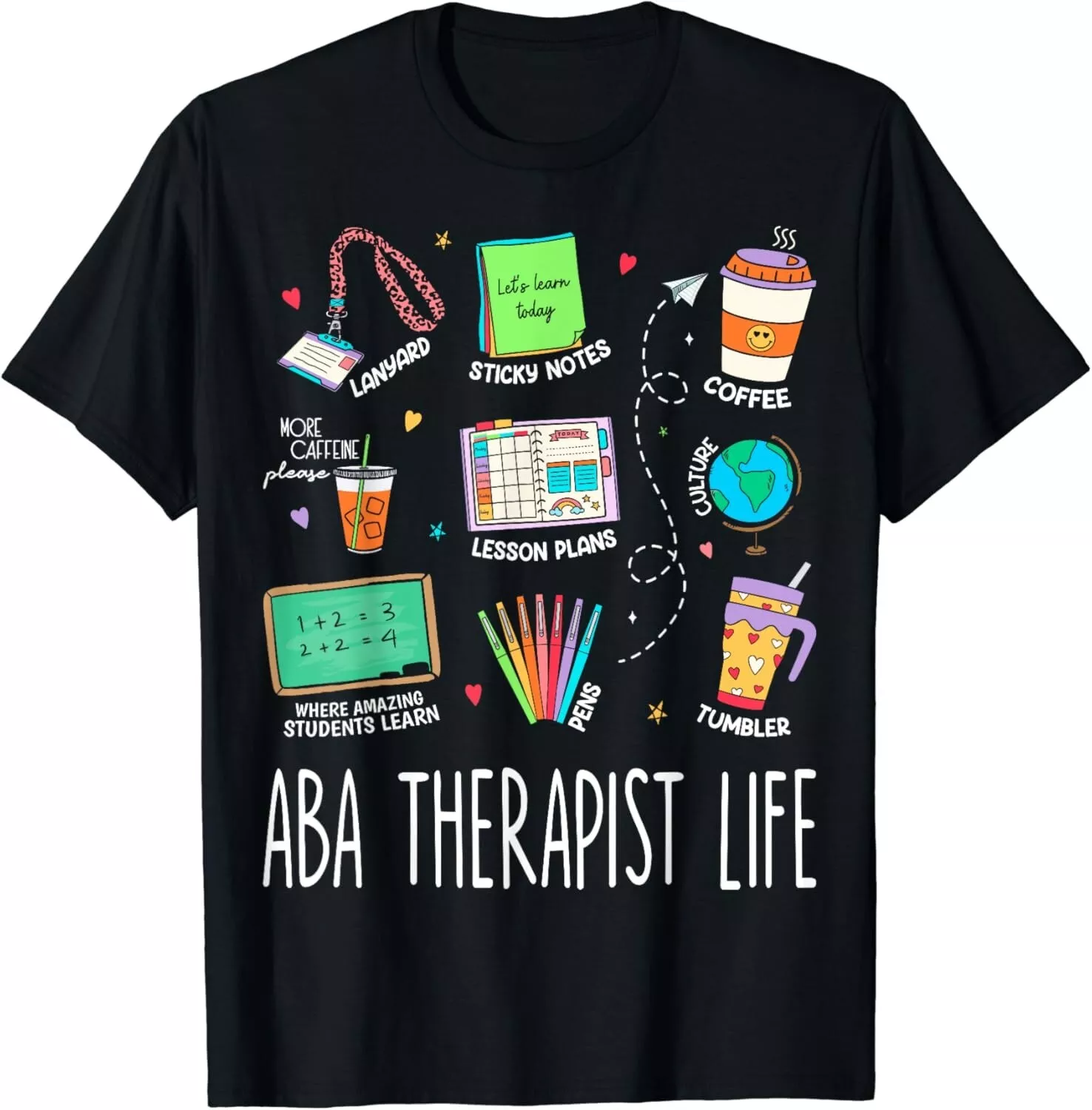 ABA Therapist Life Men Women Behavior Analysis Therapist Gift Unisex T-Shirt - Walmart.com