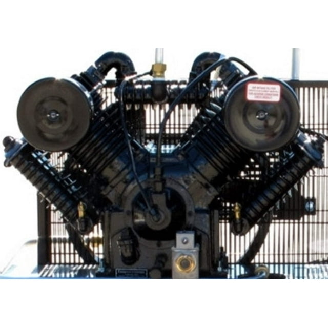 ABAC Atlas Copco/Belaire/Chicago Pneumatics 10 Running Hp 2 Stage Cast ...