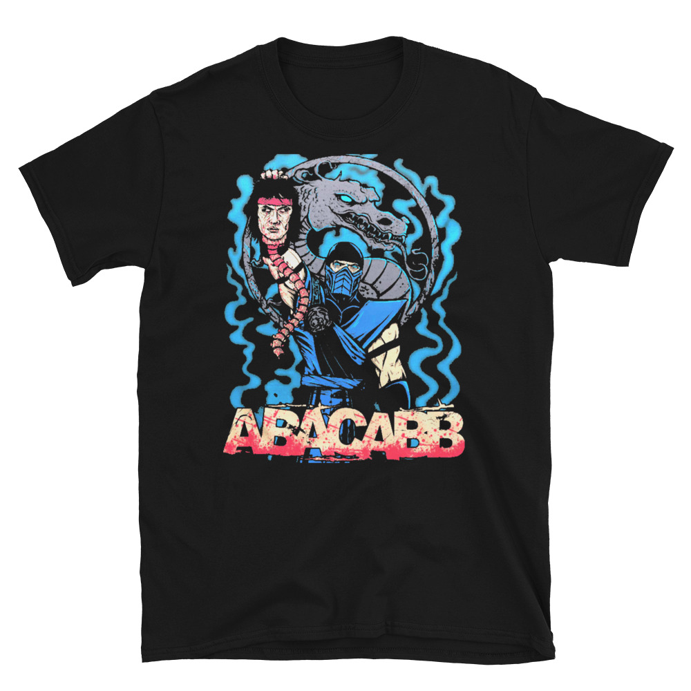 ABACABB Ice Ninja Finish Him MySpace Deathcore Metalcore Band T-Shirt ...