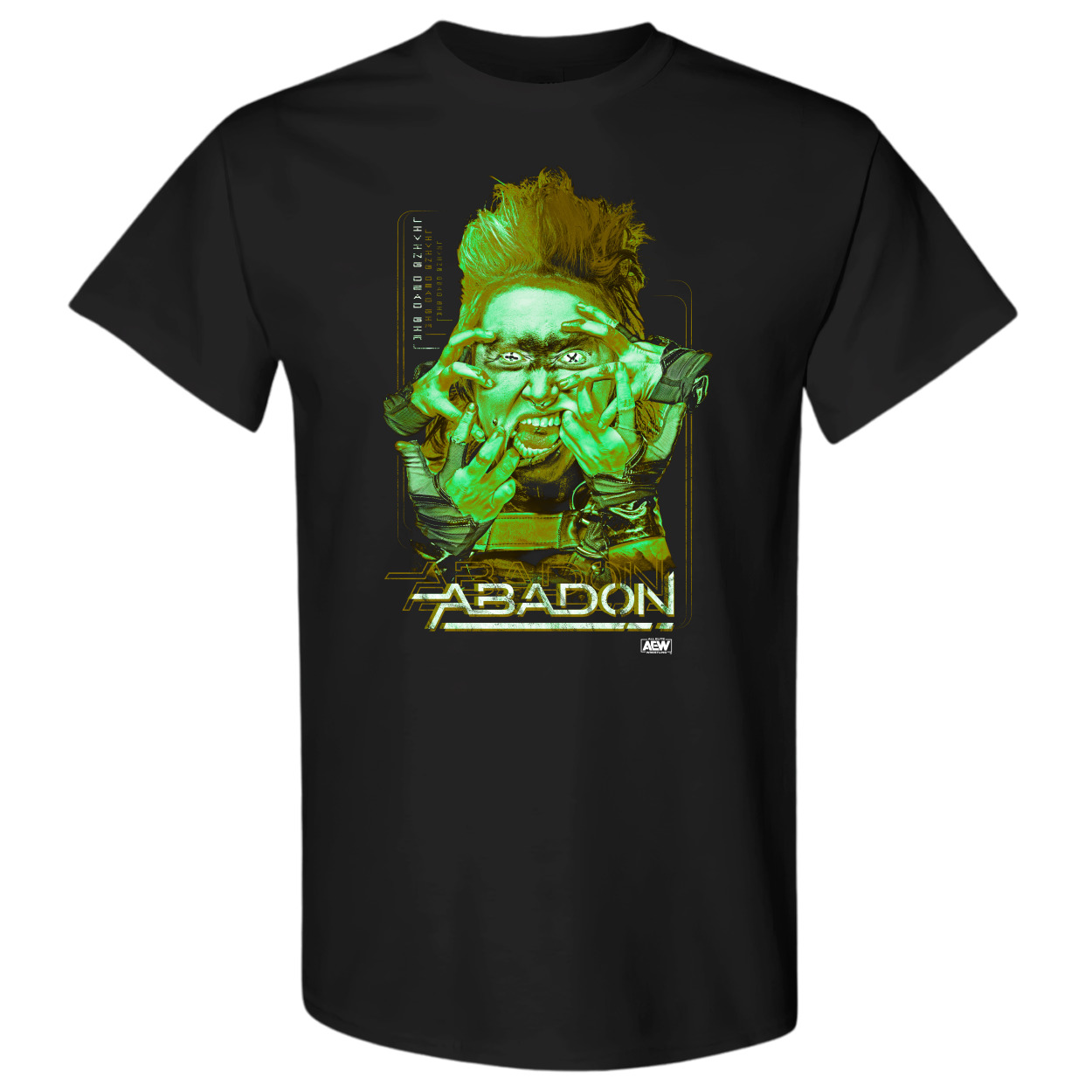 ABADON - BEWARE THE LIVING DEAD GIRL AEW Official T-Shirt - Walmart.com