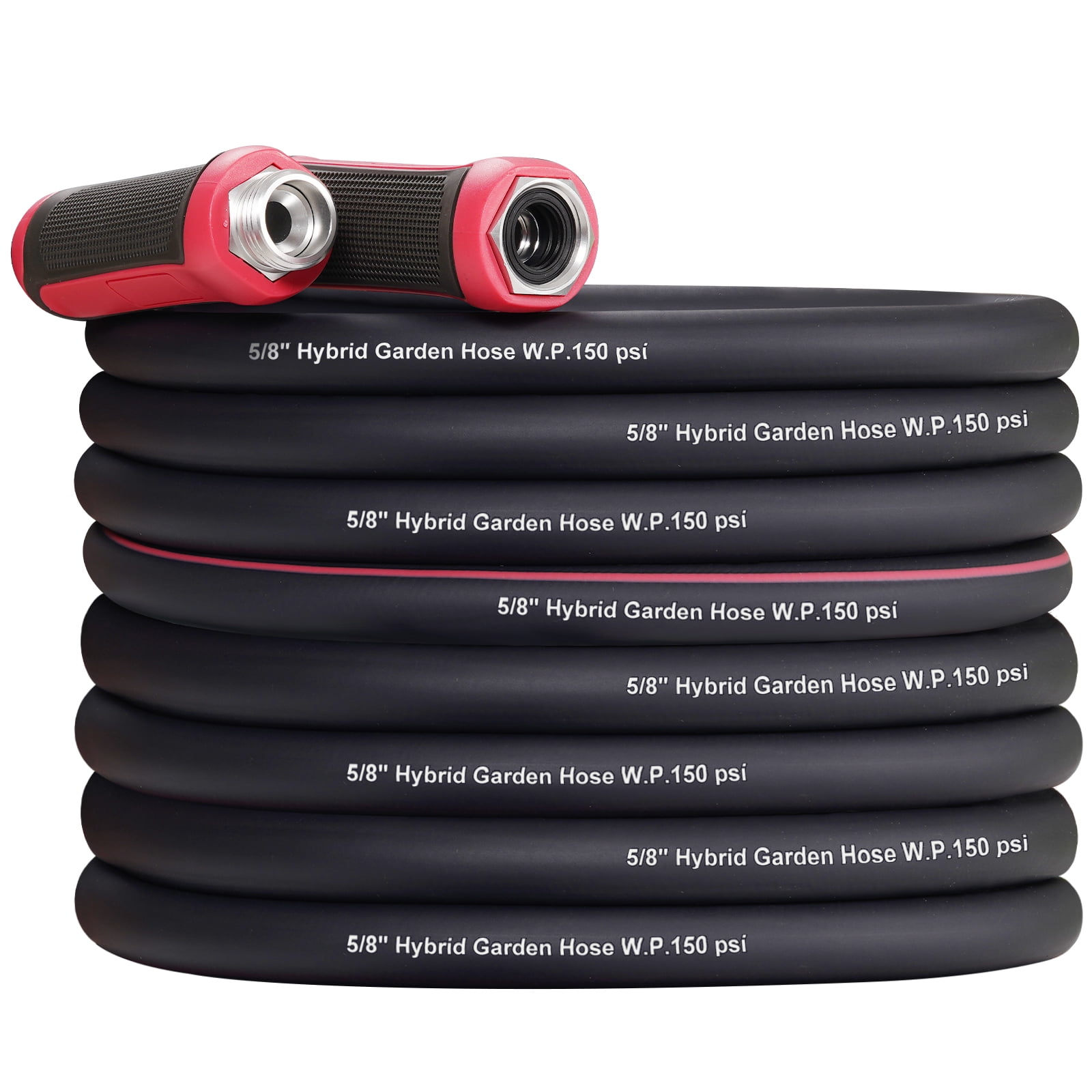 ABAKAN Garden Hose 5/8'' x 75ft, Flexible Water Hose, All-Weather ...