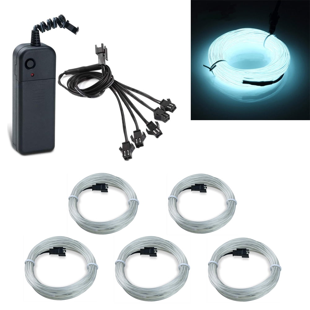 ABALDI Portable El Wires Electroluminescent Wire with Transformer Great ...