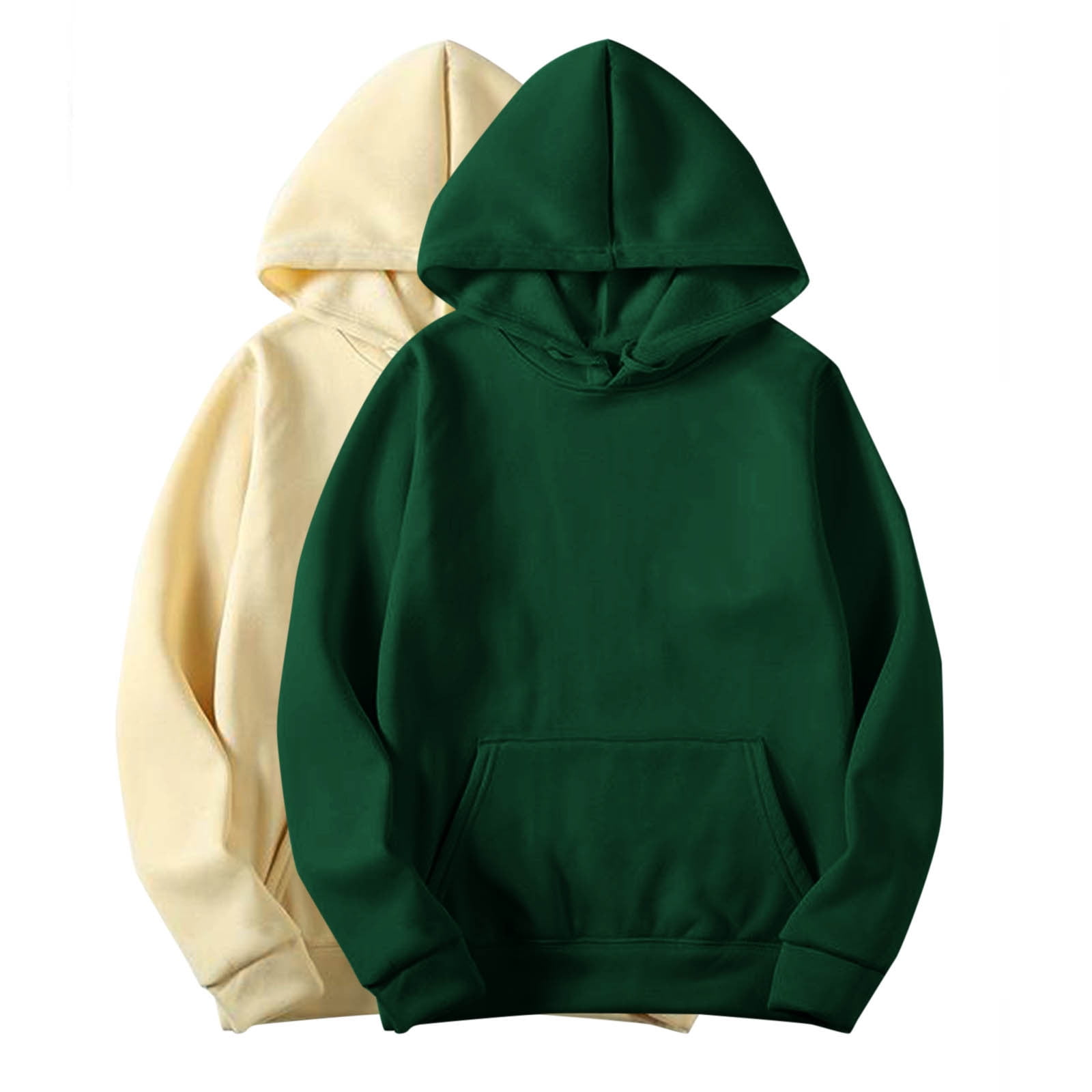 ABATAB 2PC Hoodies for Women Fall Casual Long Sleeve Hooded Sweatshirts ...
