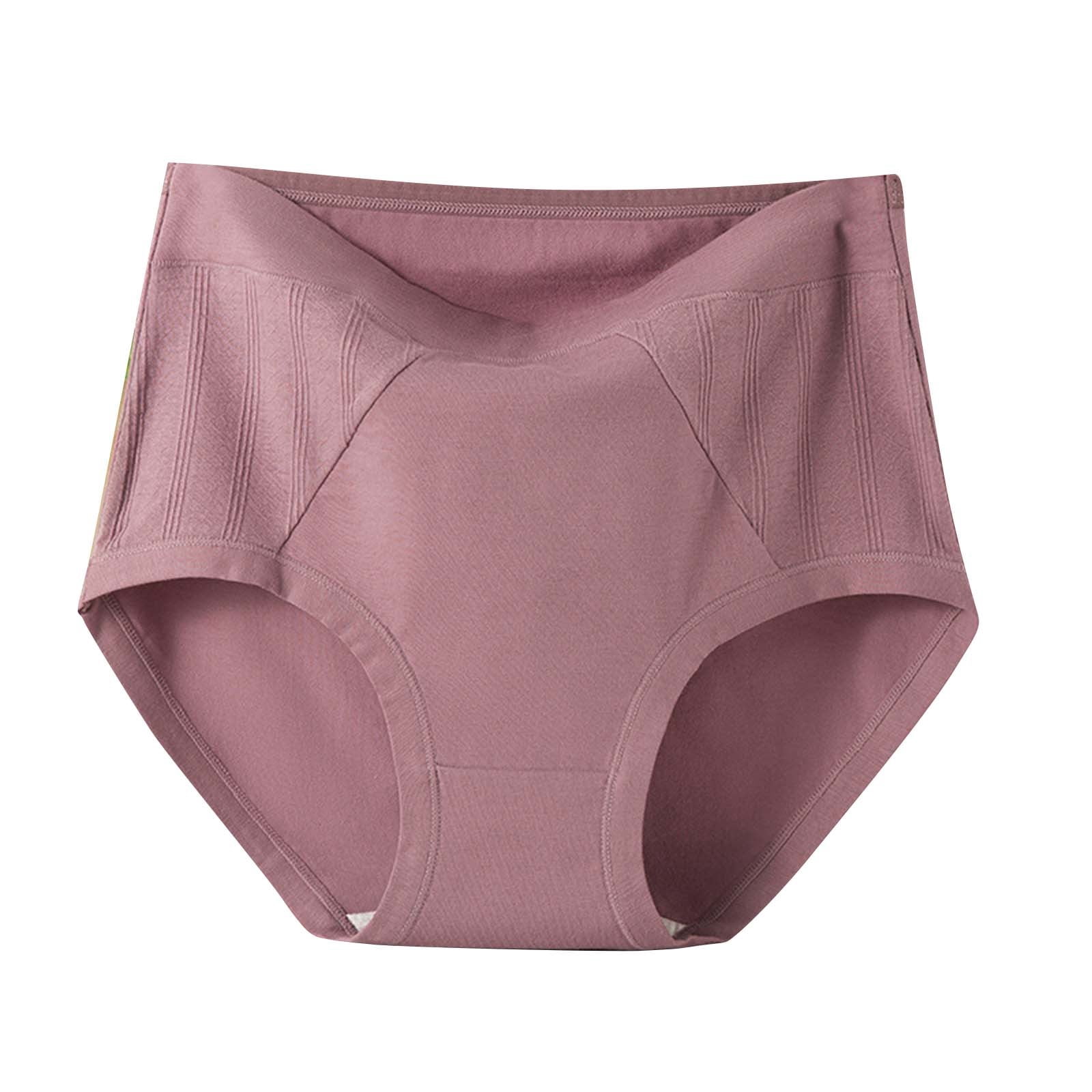 ABATAB Cotton Underwear for Women High Waisted Seamless Panties ...