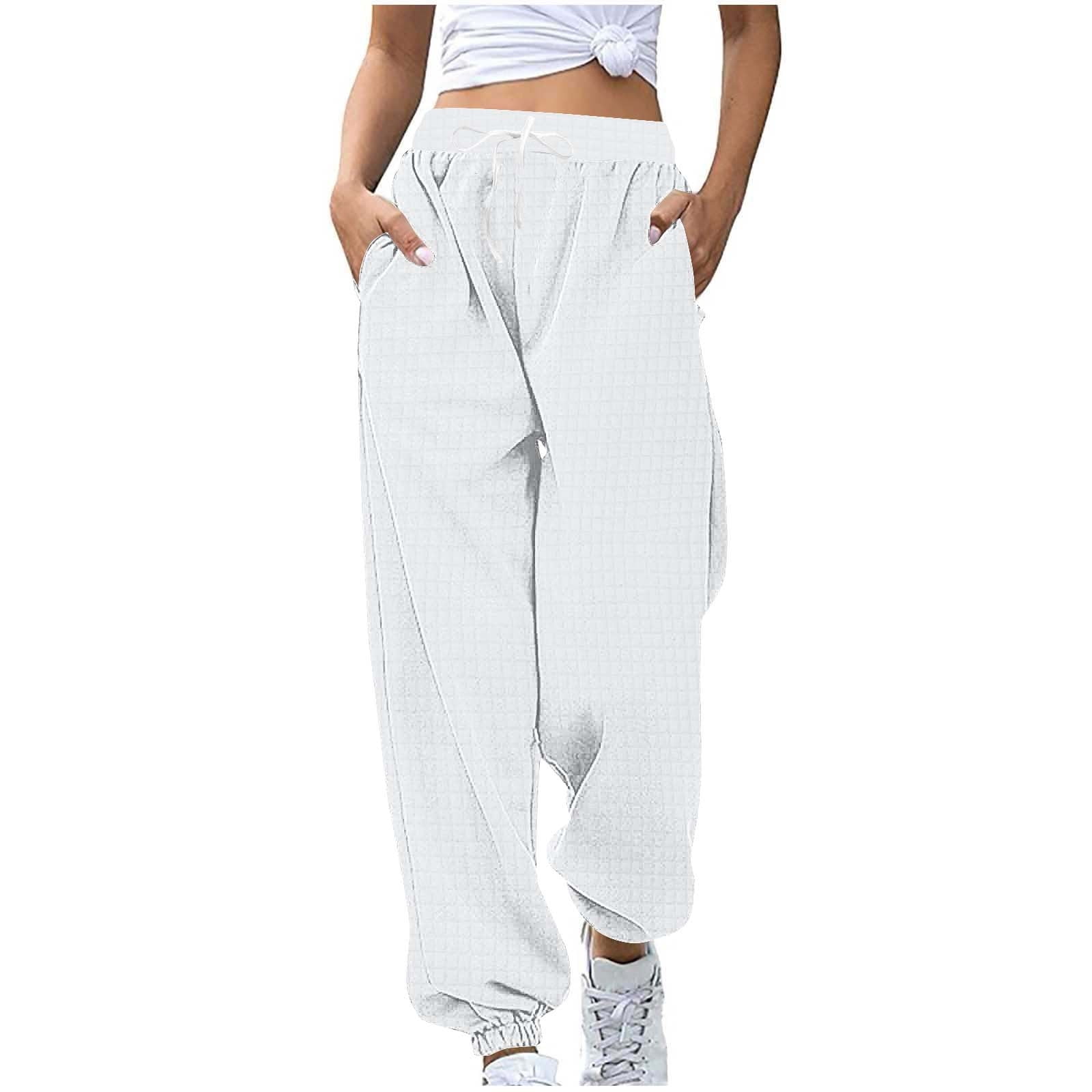 ABATAB High Waisted Sweatpants for Women Workout Active Casual Pants ...