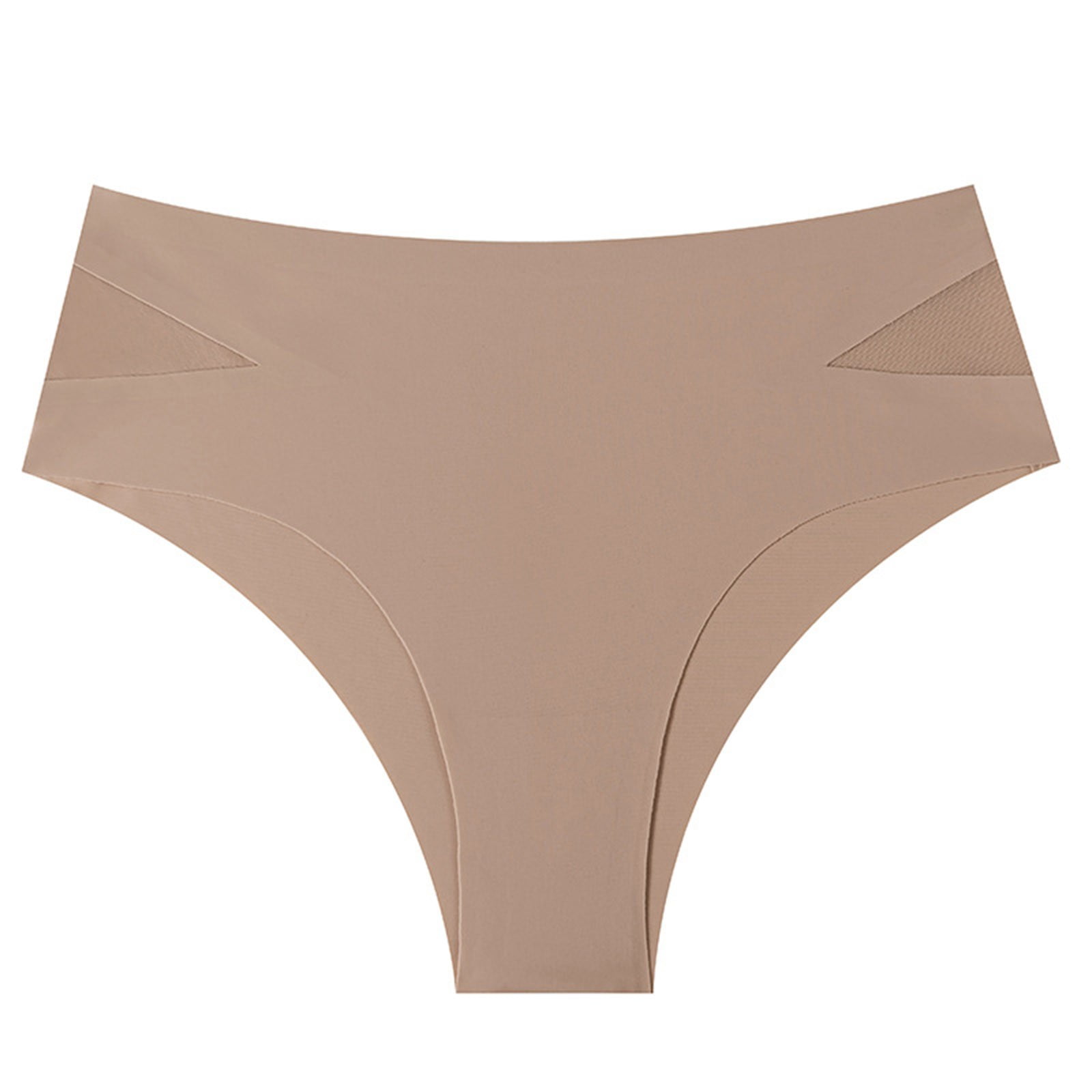 ABATAB Seamless Underwear for Women Low Rise No Show Briefs Full ...