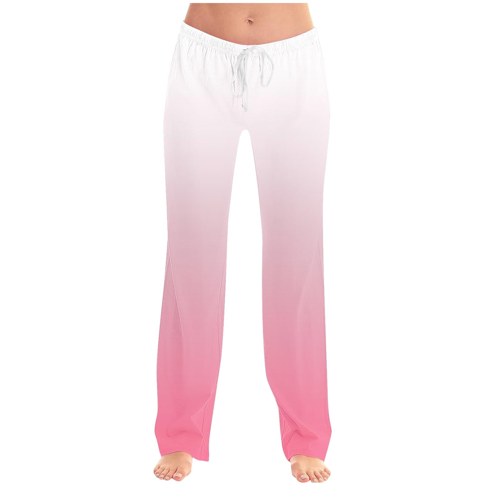 ABATAB Sweatpants for Women Cozy Drawstring Loose Fit Yoga Pants Baggy ...