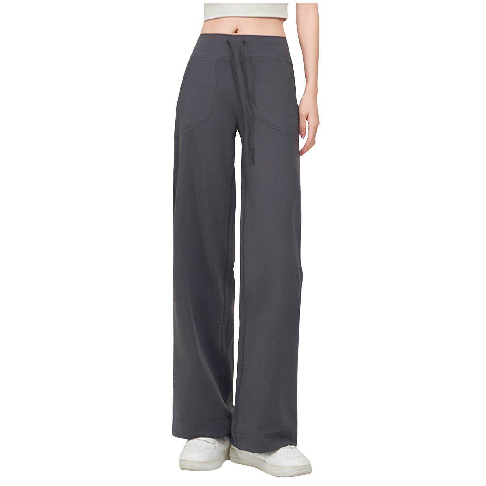 ABATAB Sweatpants for Women Loose Fit Straight Leg Active Pants ...