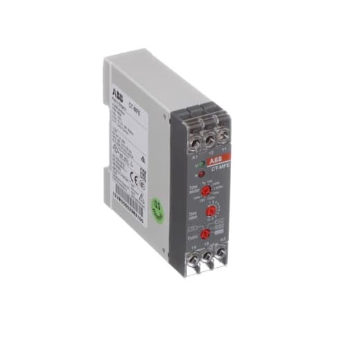 ABB 1SVR550029R8100, MULTIFUNCTION TIMER, Time Delay Relay, SPDT, 250 V ...