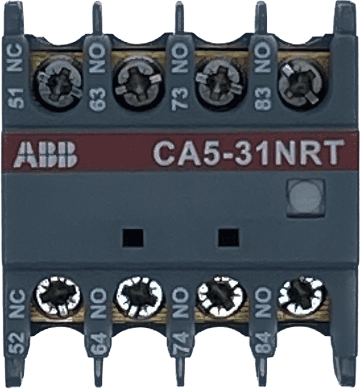 ABB CA5-31NRT AUXILIARY CONTACT BLOCK - Walmart.com