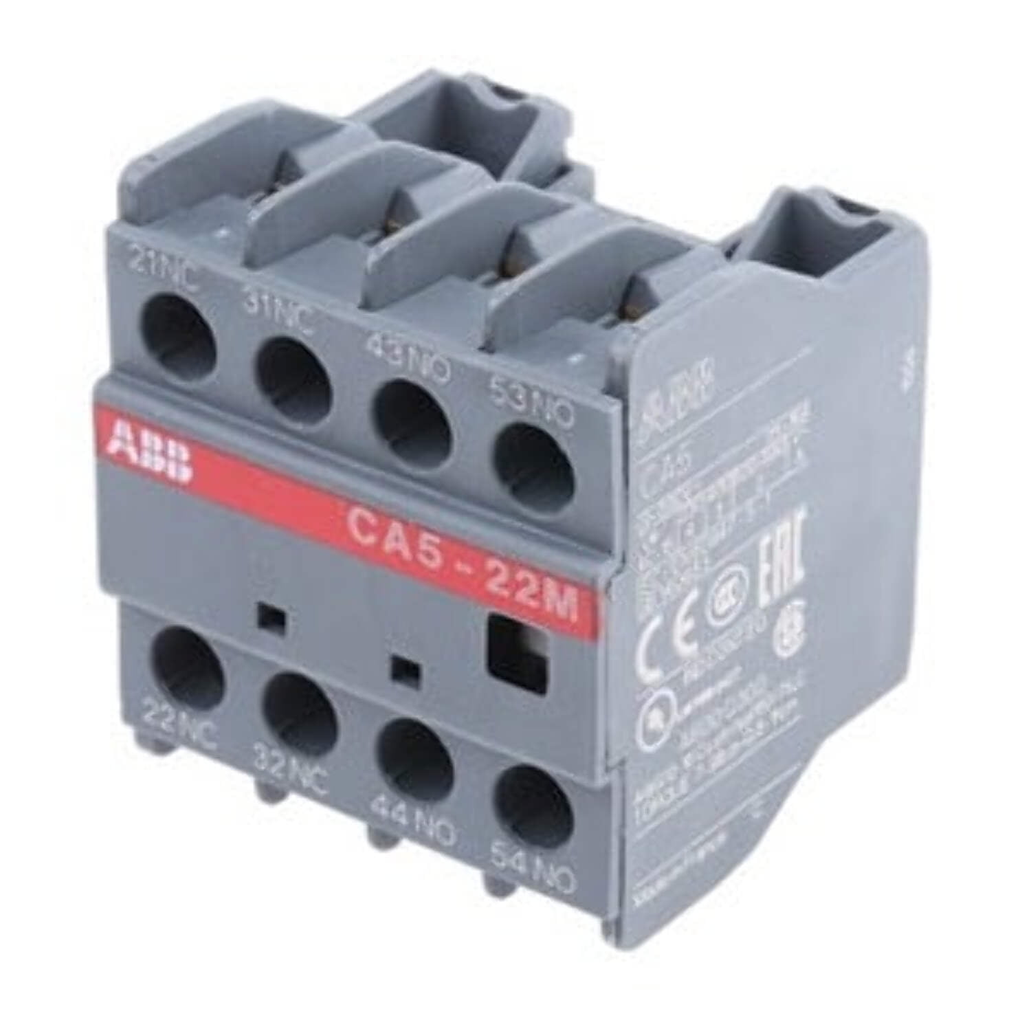 ABB CA5X-22M Auxiliary Contact Block - Walmart.com
