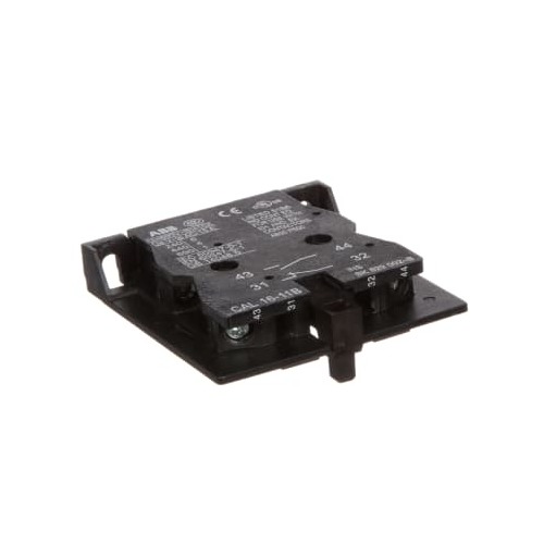 ABB CAL16-11B, Panel Mount Auxiliary Contact with Screw Clamp Terminal ...
