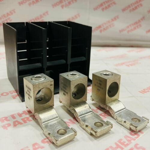 ABB KXT4CUAL3-3PC, Terminal Lug Kit, 3pcs/PK, Accepts (1)250-350MCM Wire/Terminal, For Use with ...