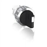 ABB M2SS1-30B, Selector Switch; 2 Pos; 45 Deg; Chrome Metal Bezel ...
