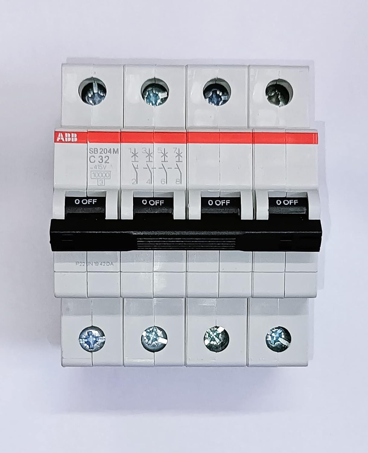 ABB MCB 4P C32A MINIATURE CIRCUIT BREAKER - Walmart.com