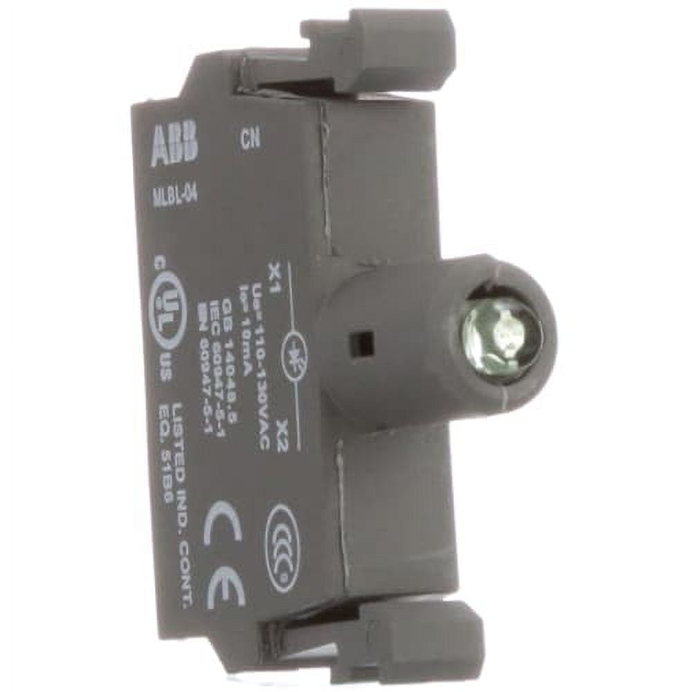 ABB MLBL-04G, Accessories;LED Block;Integrated LED;2 Position;110 V;Green - Walmart.com