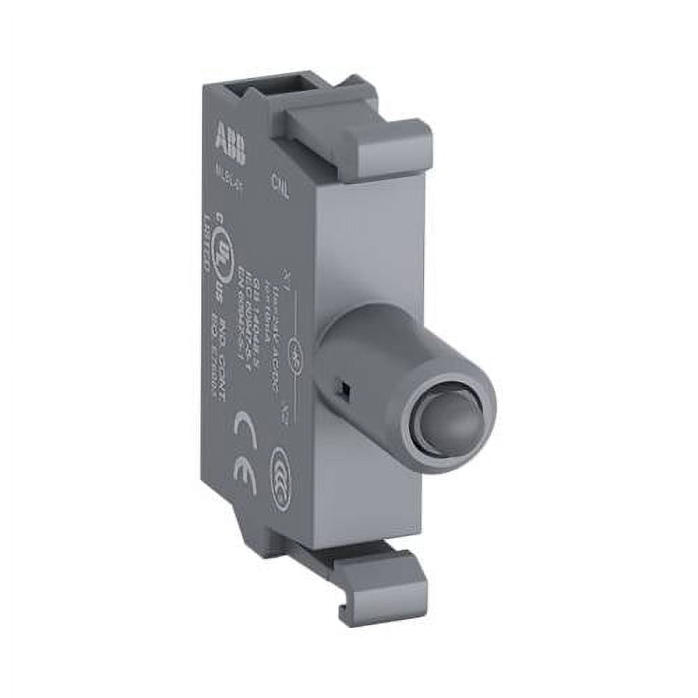 ABB MLBL-05W, LED block, Without holder, White, Illuminated, Front Mt ...