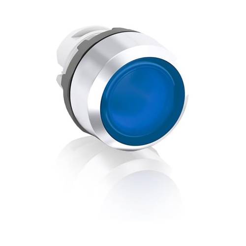 ABB MP1-31L, Modular Series Blue Push Button Head Momentary 22mm Cutout - Walmart.com