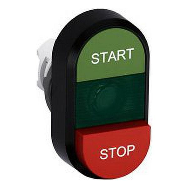 ABB MPD15-11G Double Pushbutton Operator, 22 mm, Momentary, Flush/Extended Operator - Walmart.com