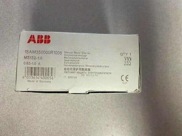 ABB MS132-1.0 Manual Motor Starter - Walmart.com
