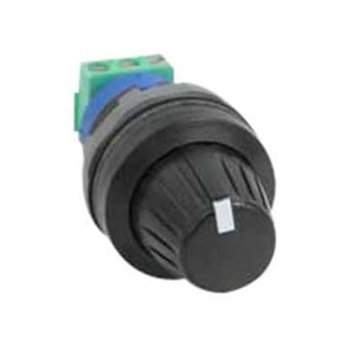ABB MT-105B, Potentiometer Knob with Resistor 5 kOhms Black Knob Black ...
