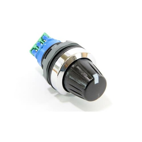 ABB MT-310B, Potentiometer Knob with Resistor 10 kOhms Black Knob ...