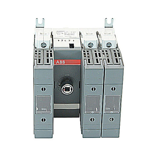 ABB OS32GD12, Fuse Switch Manual 3 Pole Current rating 32A DIN Rail ...