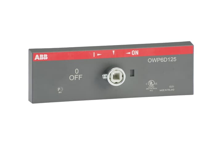 ABB OWP6D125, 6mm 6Pole Switch Mechanism, CONVERSION KIT, OT30-100F3 ...