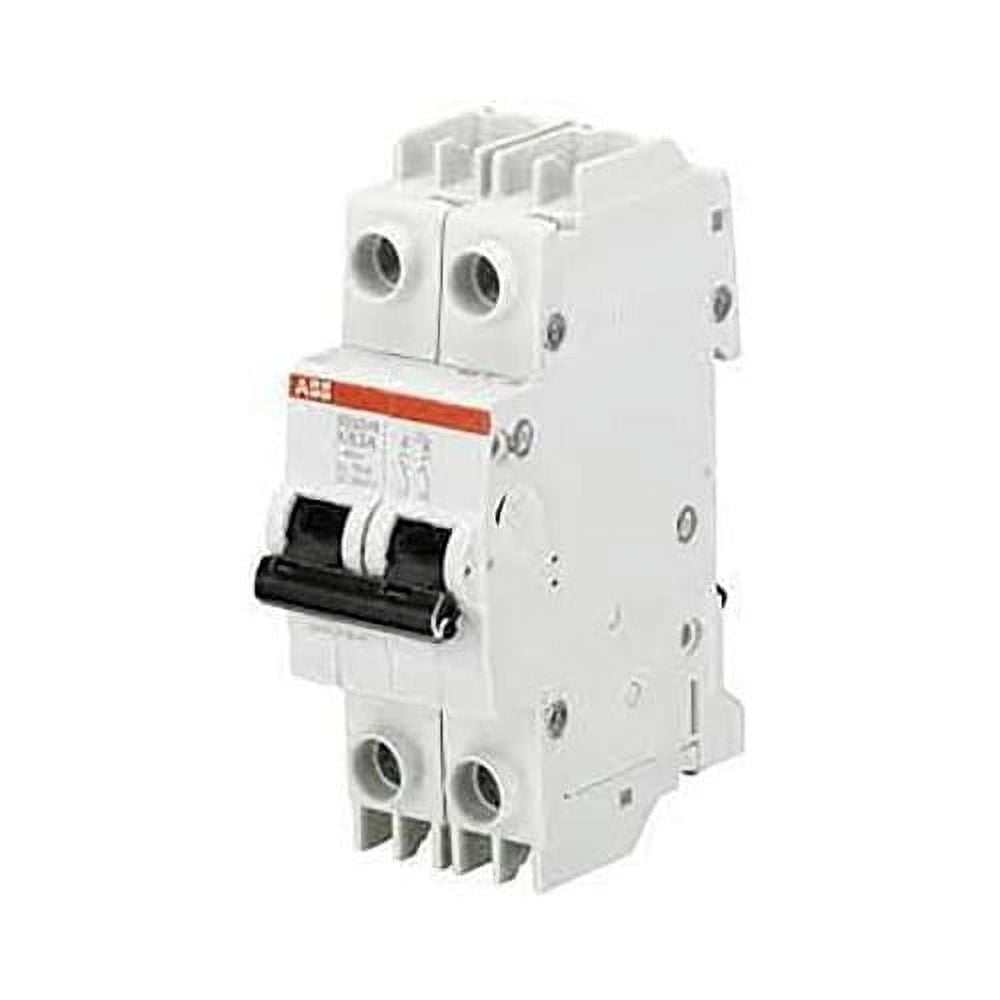 ABB S202MR-K4, Miniature Circuit Breaker, 2P, K Trip, 4 A, 10kA - Walmart.com