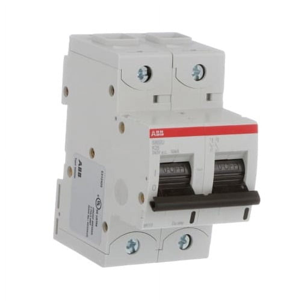 ABB S802U-K25, Circuit Breaker; S800U Miniature S MCB S800 2P K 25A - Walmart.com