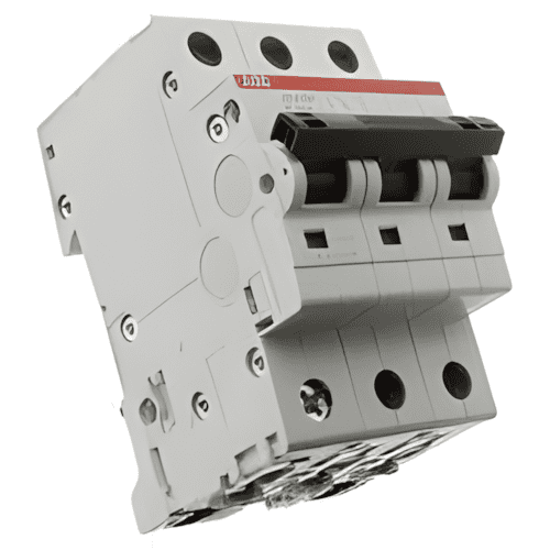 ABB ST203M-K30, Circuit Breaker; Miniature; DIN Rail Mount; K Curve; 3 Pole; 30A - Walmart.com