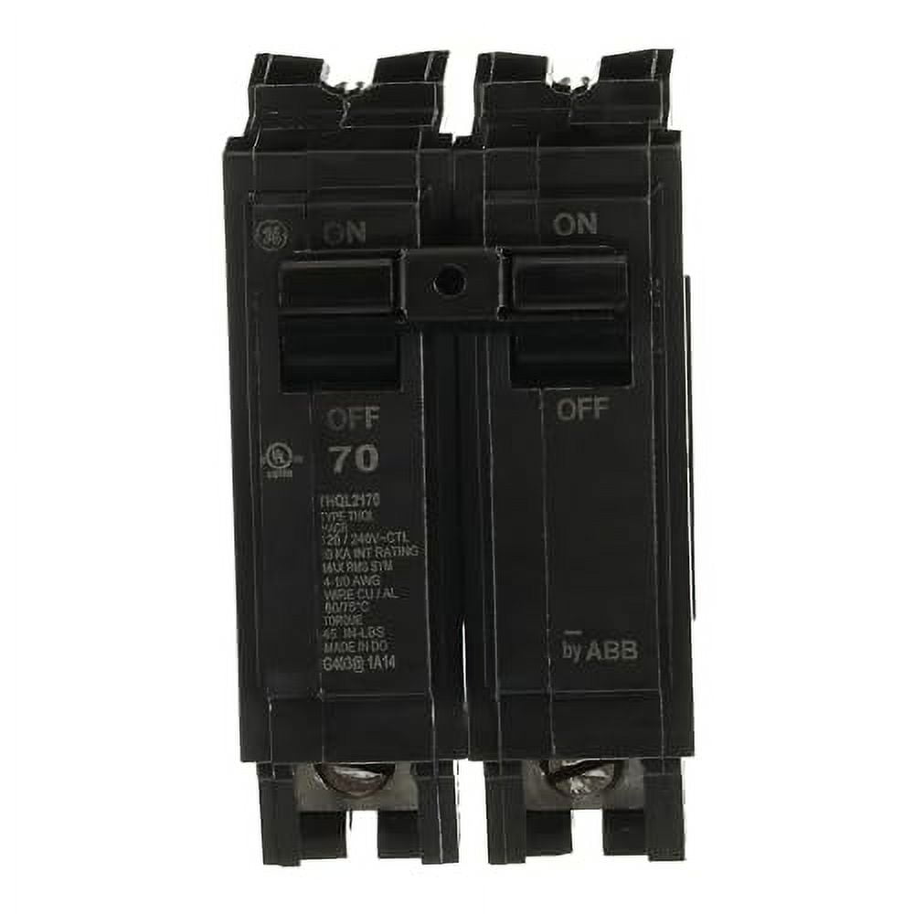 ABB THQL2170 70A DP Circuit Breaker • 70 A, 2-Pole, 120/240 V • Non ...