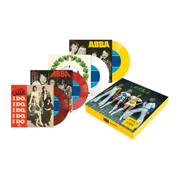 ABBA ABBA - The Singles (Vinyl Record) 7" Single Coloured Vinyl Box Set ...