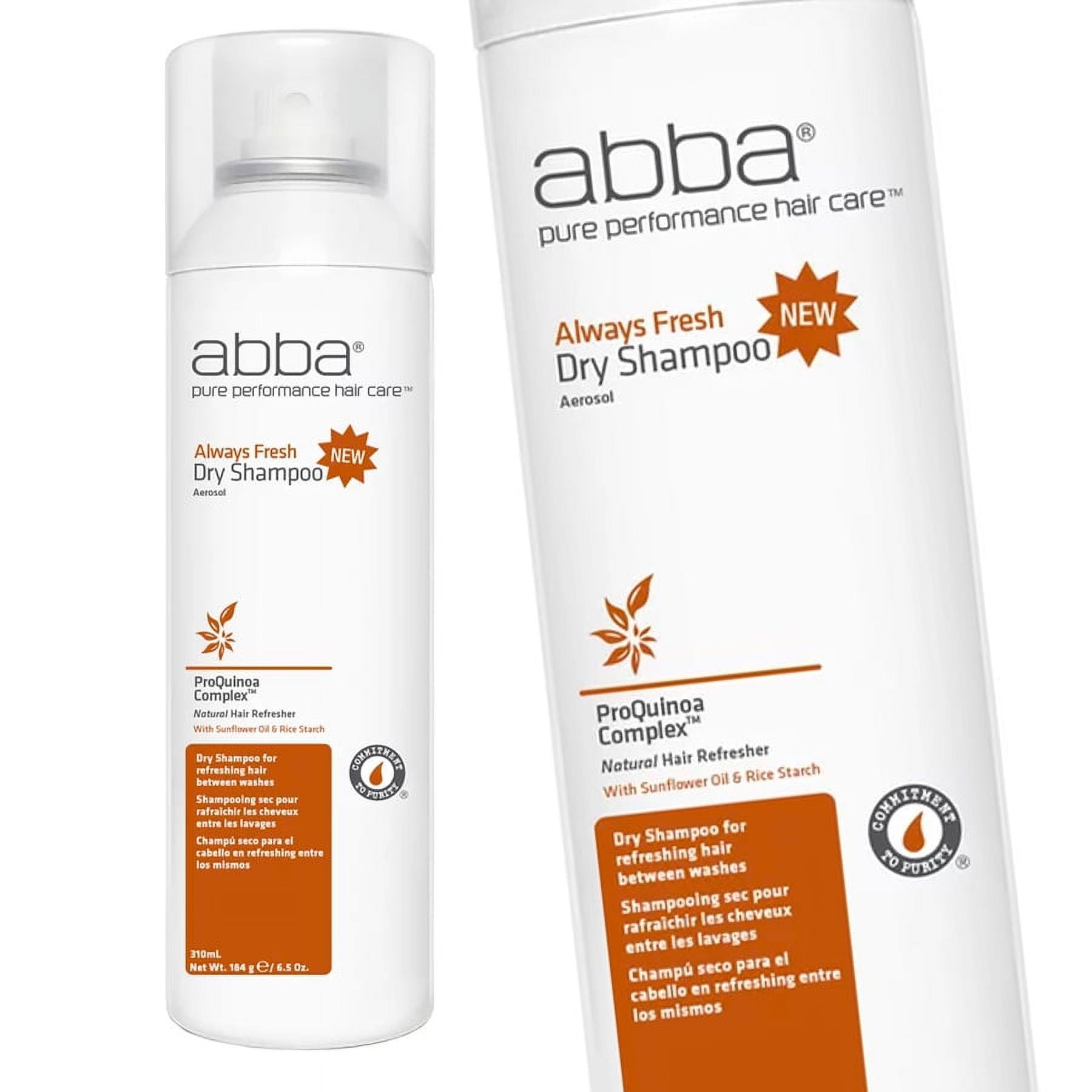 ABBA Dry Shampoo 6.5 oz / 310ml (Pack of 2) - Walmart Business Supplies