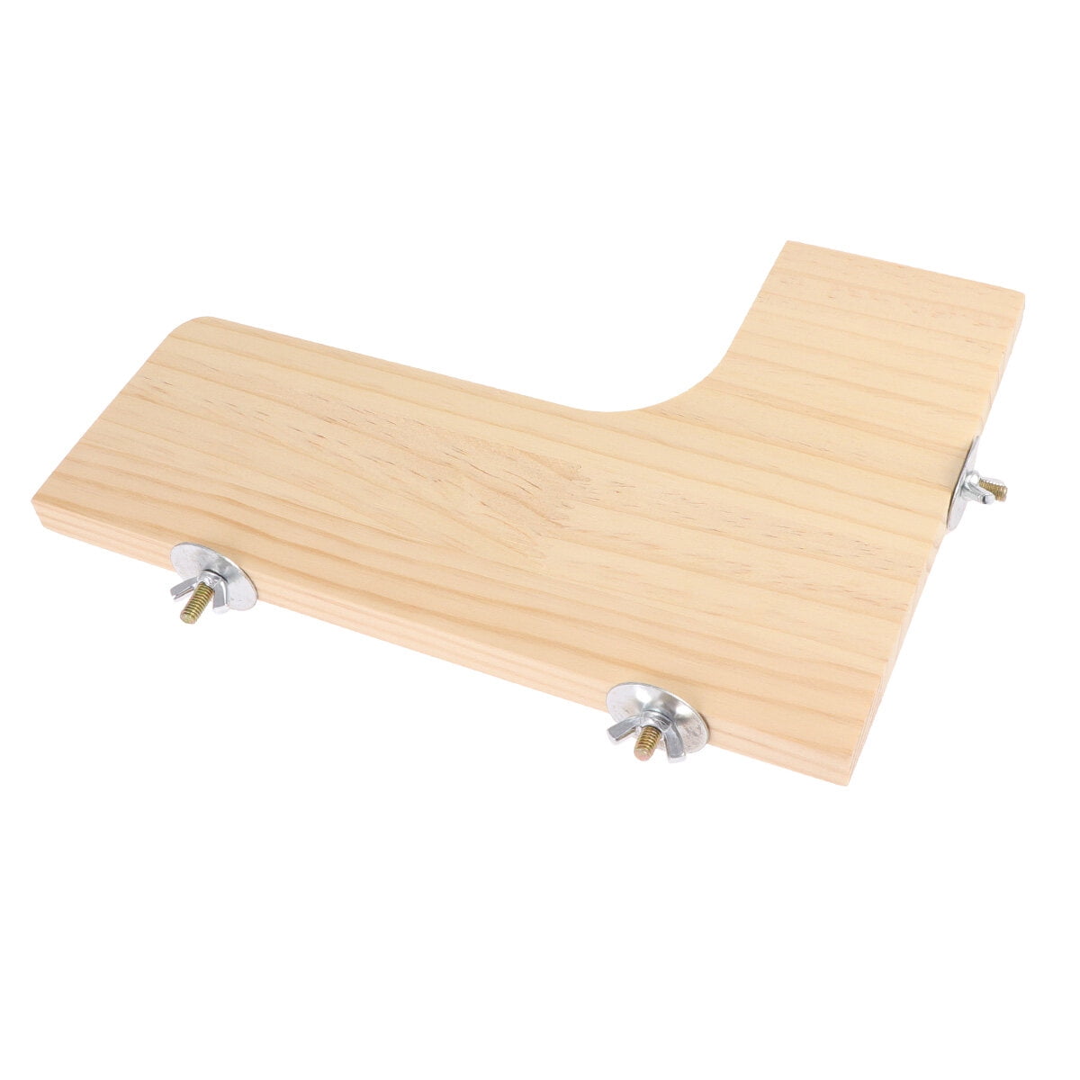 ABBA Durable L Shaped Pedal Wooden Hamster Toys Springboard Chinchilla ...