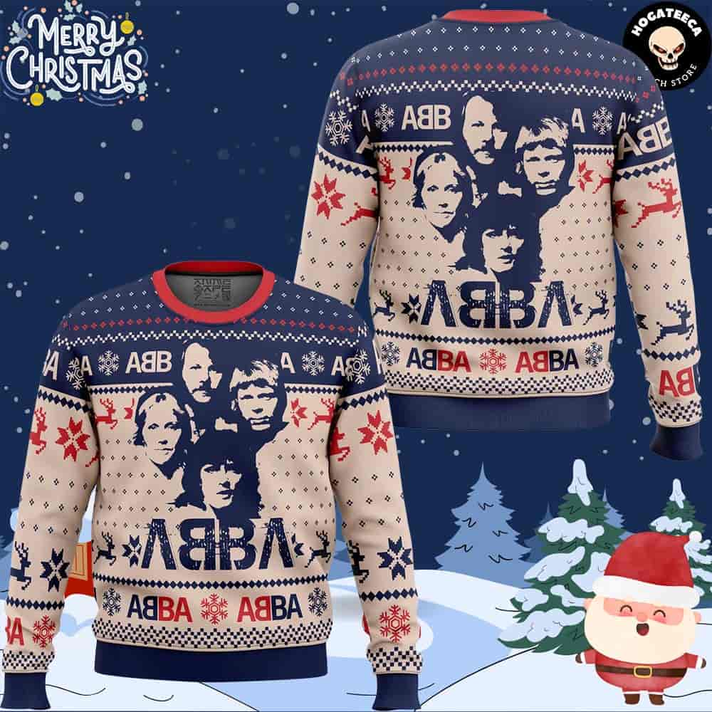 ABBA Pop Group For Family And Friends Chirstmas Gifts 2024 Xmas Ugly ...