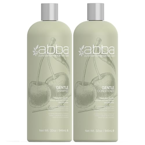 ABBA - Pure Gentle Shampoo & Conditioner Duo - Cherry Bark & Aloe, 32 ...