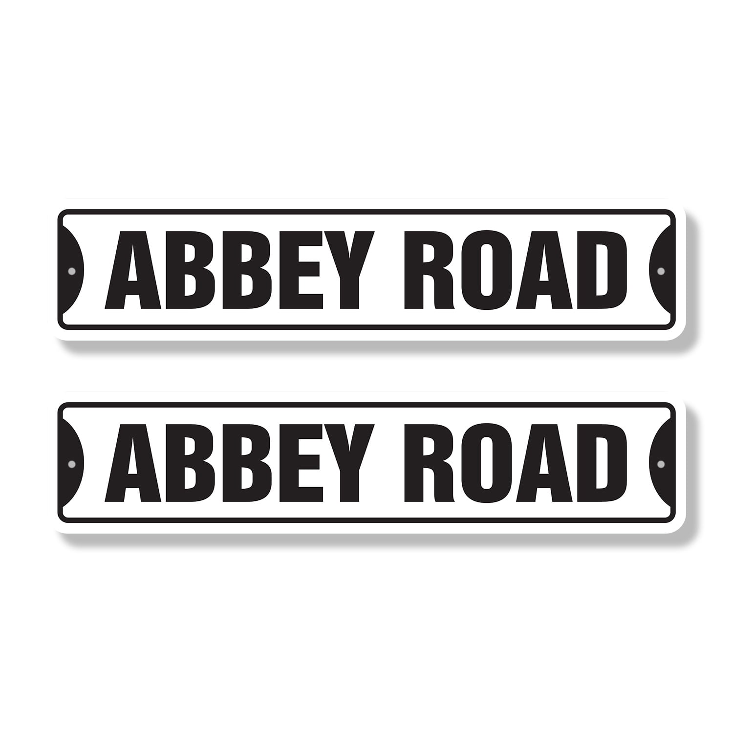 ABBEY ROAD Classic Street Sign (2 Pack) new signs great UK song Road ...