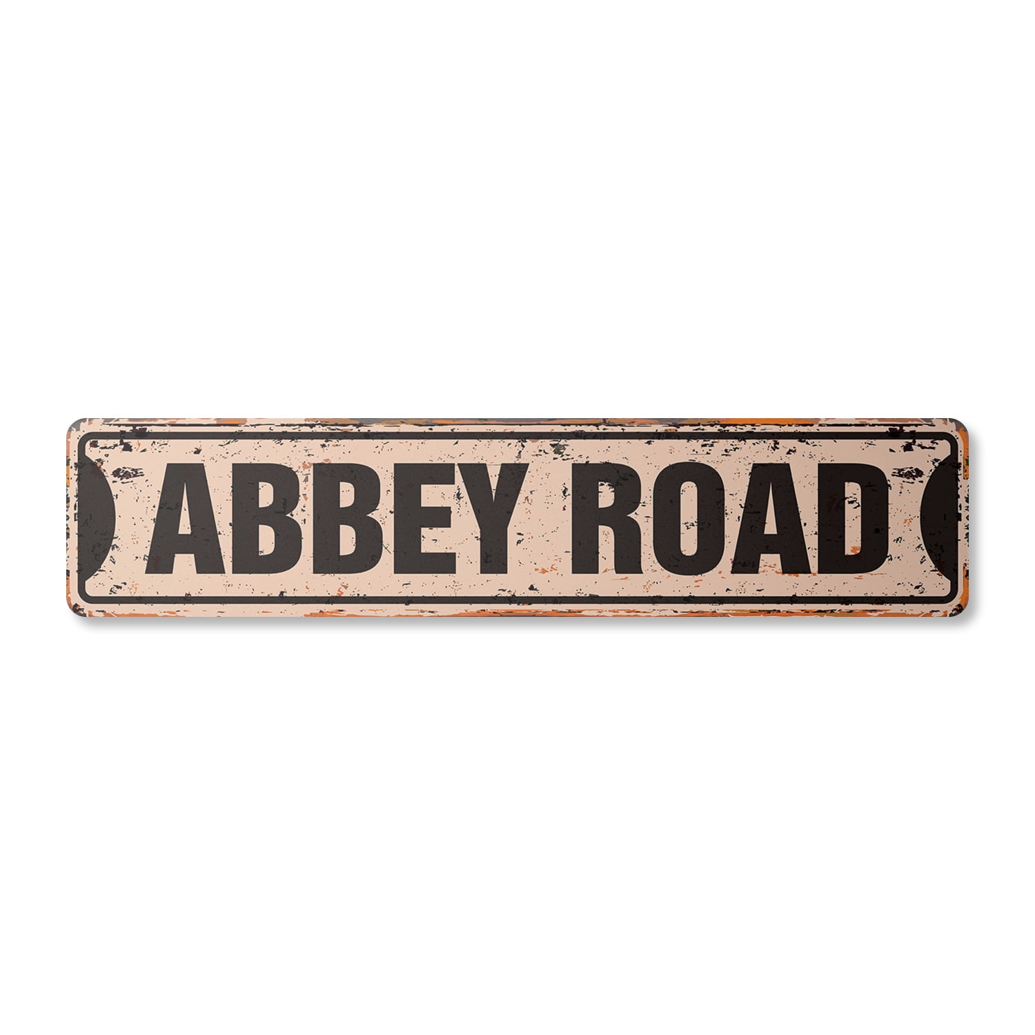 ABBEY ROAD Vintage Plastic Street Sign new signs great UK song | Indoor ...