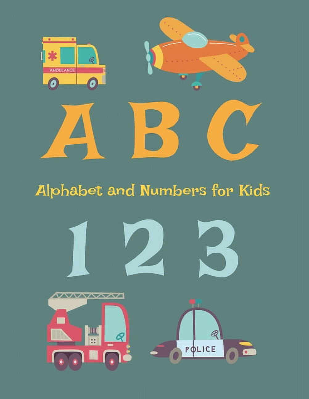 ABC: ABC Alphabet and numbers for kids: Book for children, boys and ...