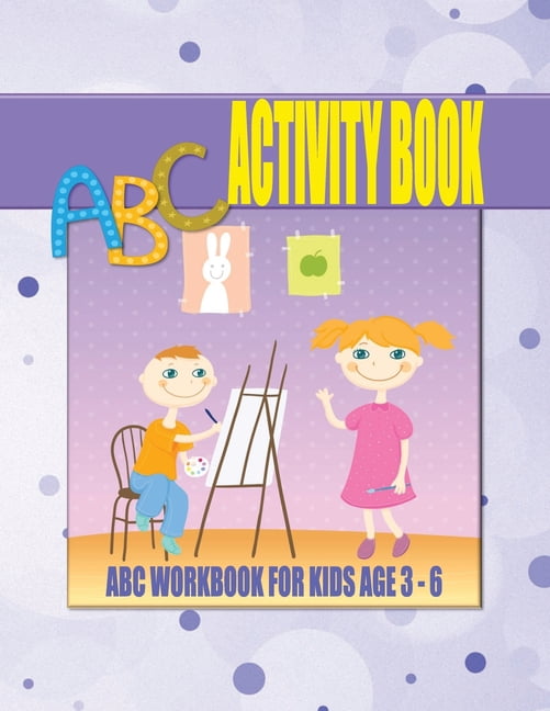 ABC Activity Book For Kids Age 3 - 6 : Trace Handwriting Practice ...